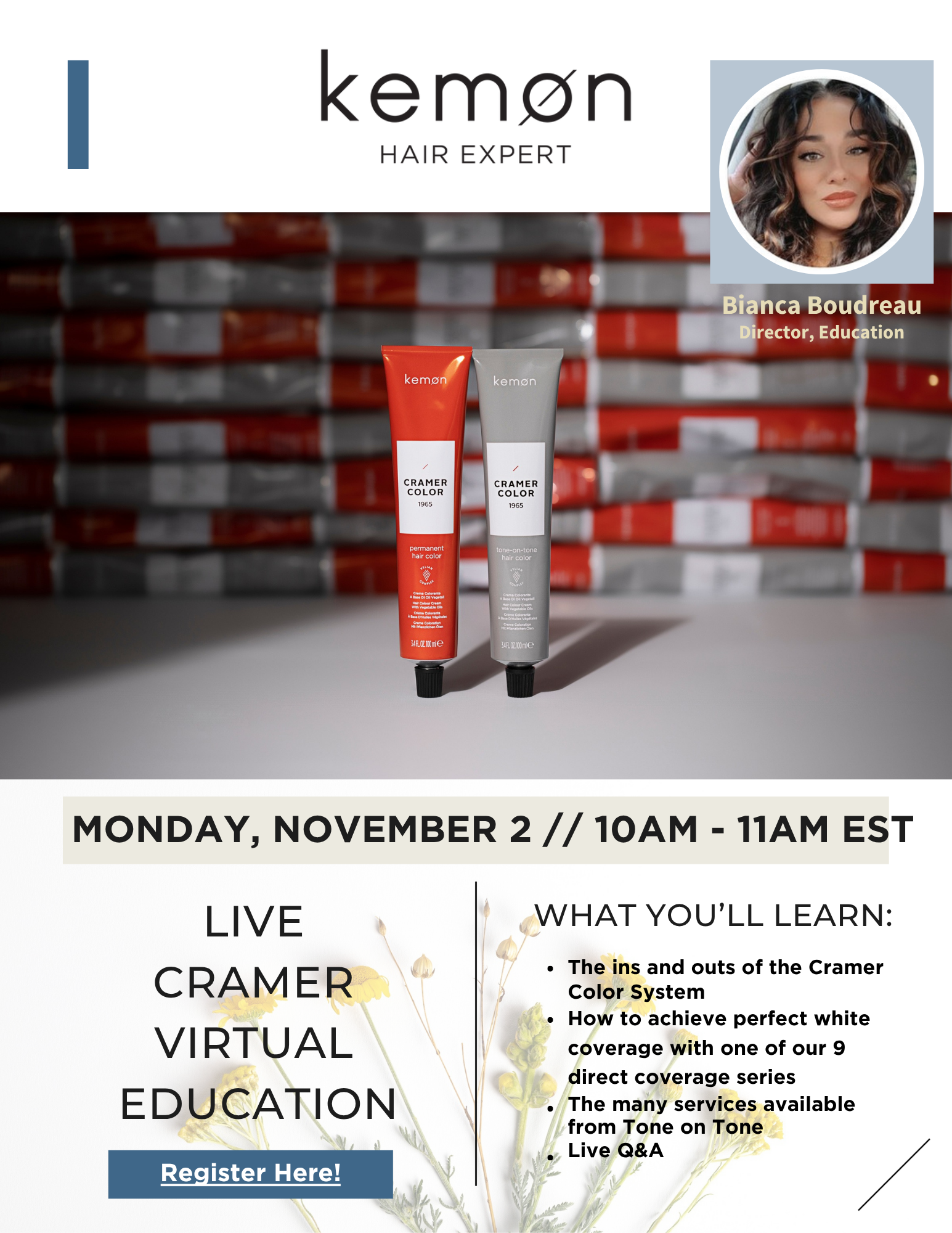 11/02/2026 Cramer System Product Knowledge – Evolvesalonsystems.com