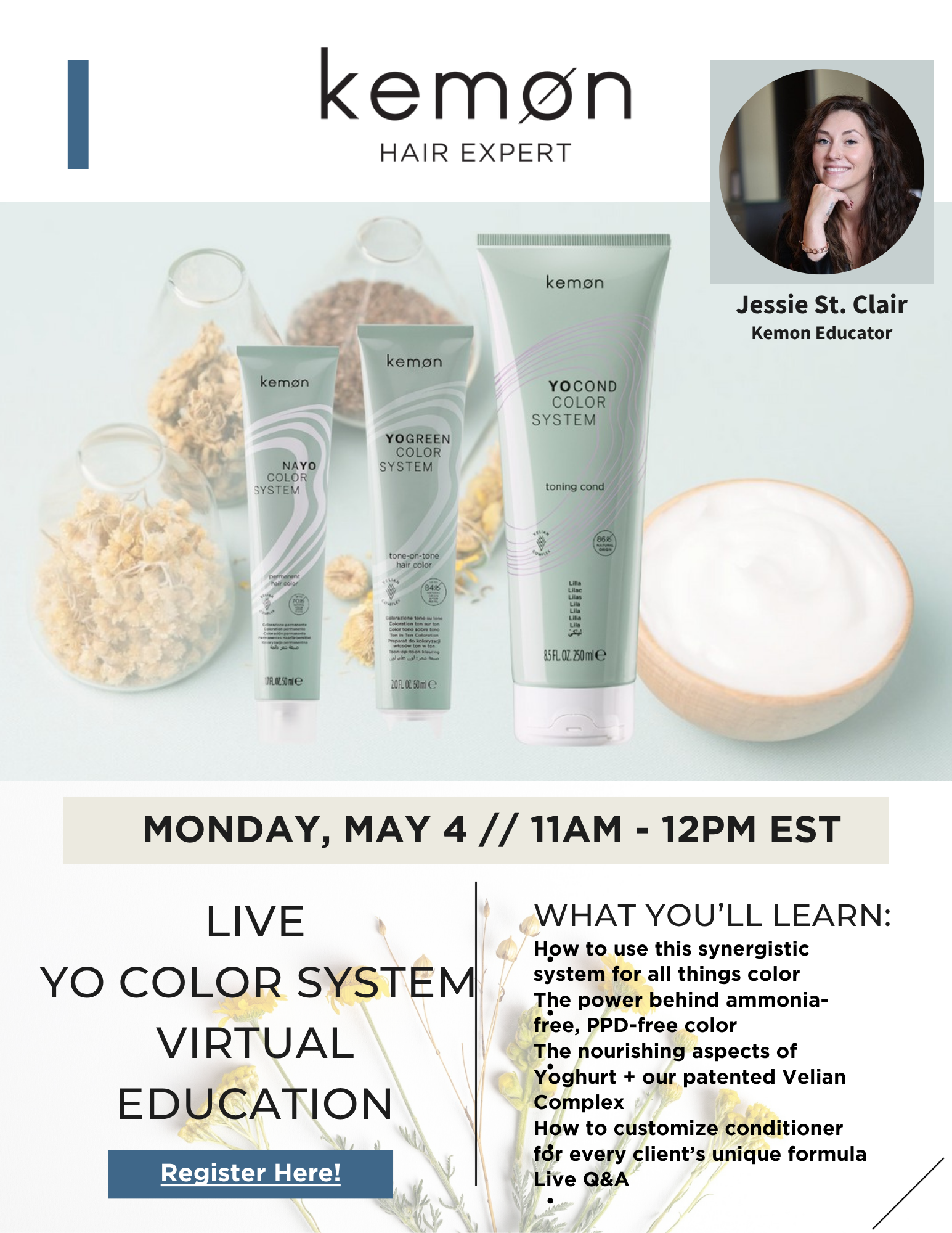 05/02/2026 Kemon Yo Color System Product Knowlege – Evolvesalonsystems.com