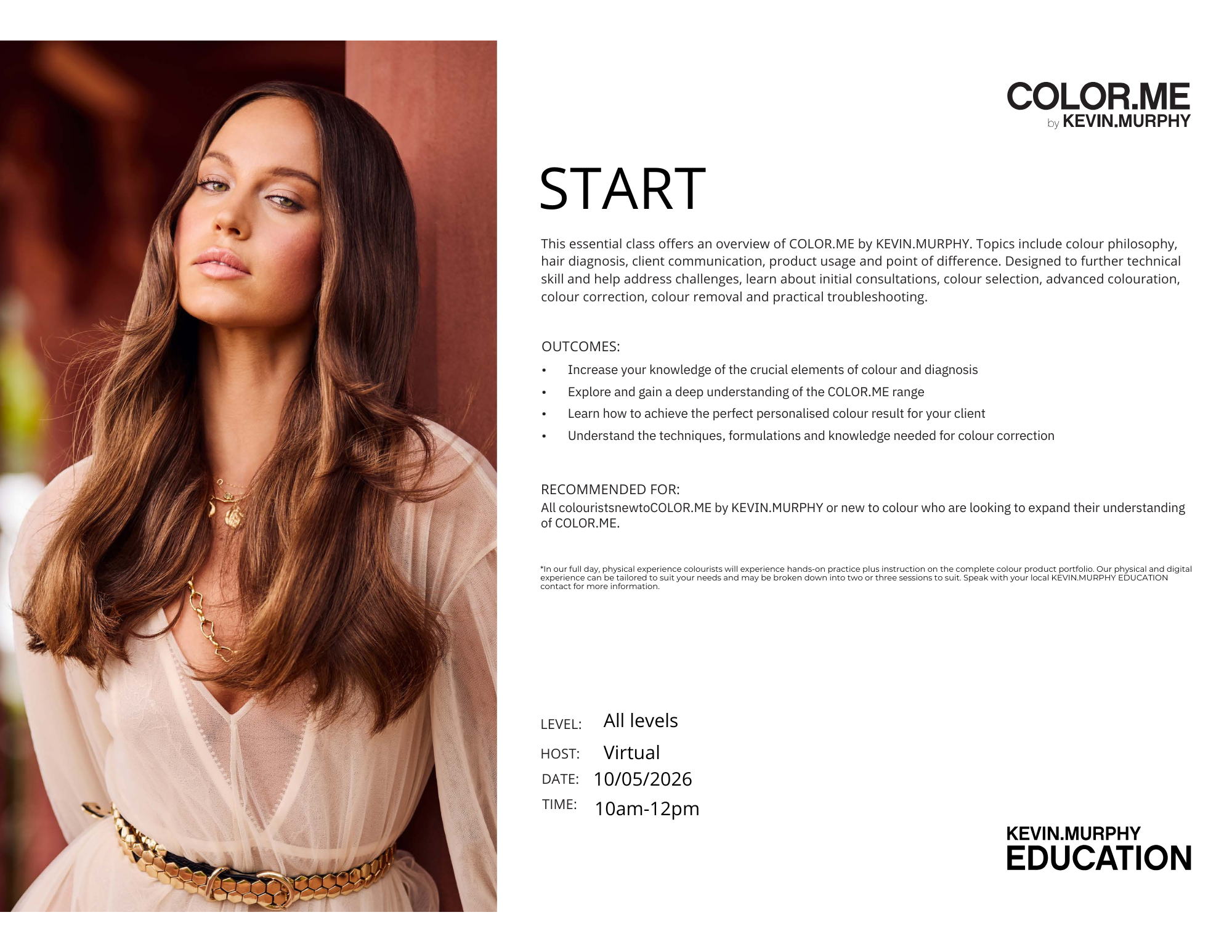 10/05/2026 Kevin Murphy Color Me Start – Evolvesalonsystems.com