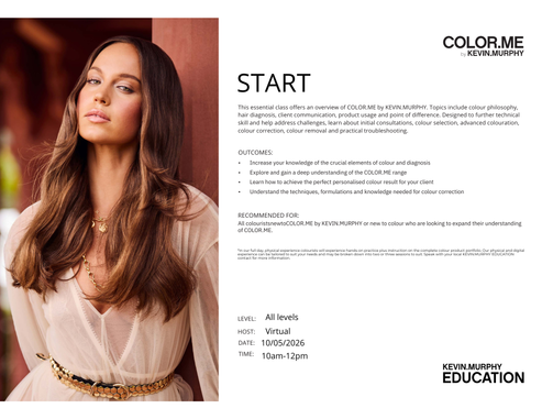 10/05/2026 Kevin Murphy Color Me Start – Evolvesalonsystems.com